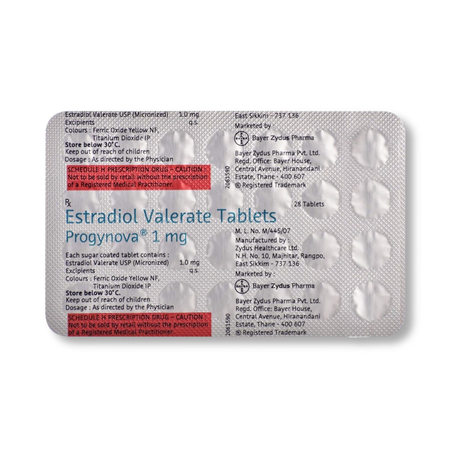 Progynova 1 mg: Uses, Price, Side Effects, Interactions, Etc.
